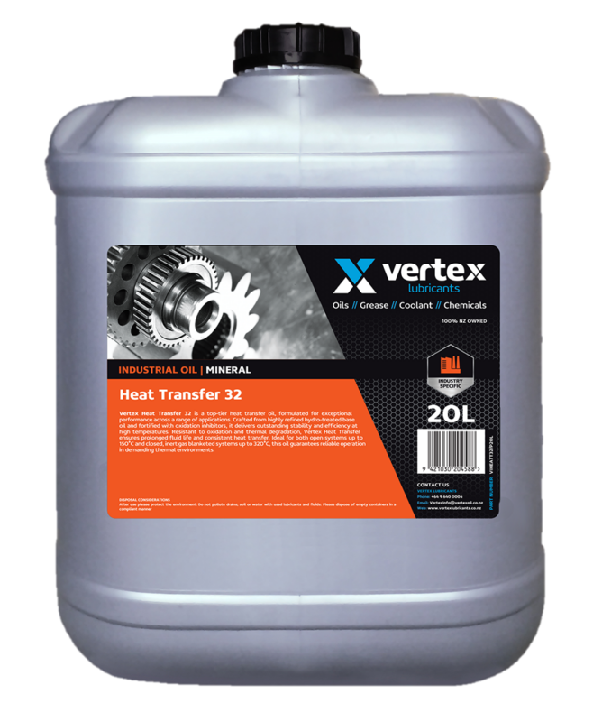 HEAT TRANSFER 32 20 LITRE - Vertex Lubricants